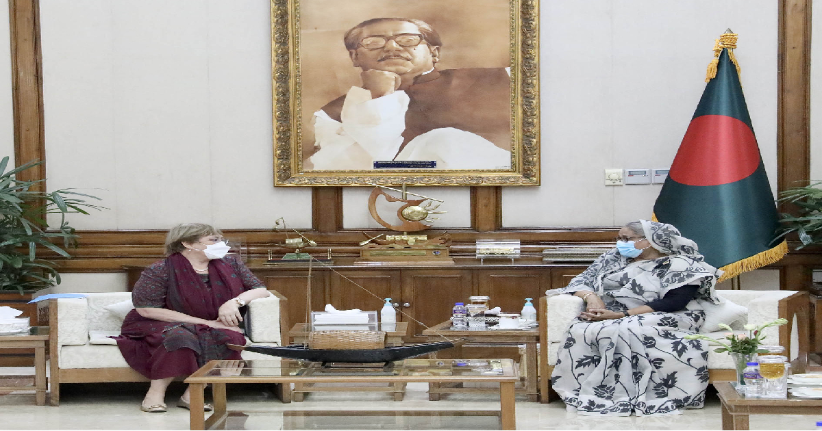 Rohingyas must go home in Myanmar, PM Hasina tells UN rights chief ...